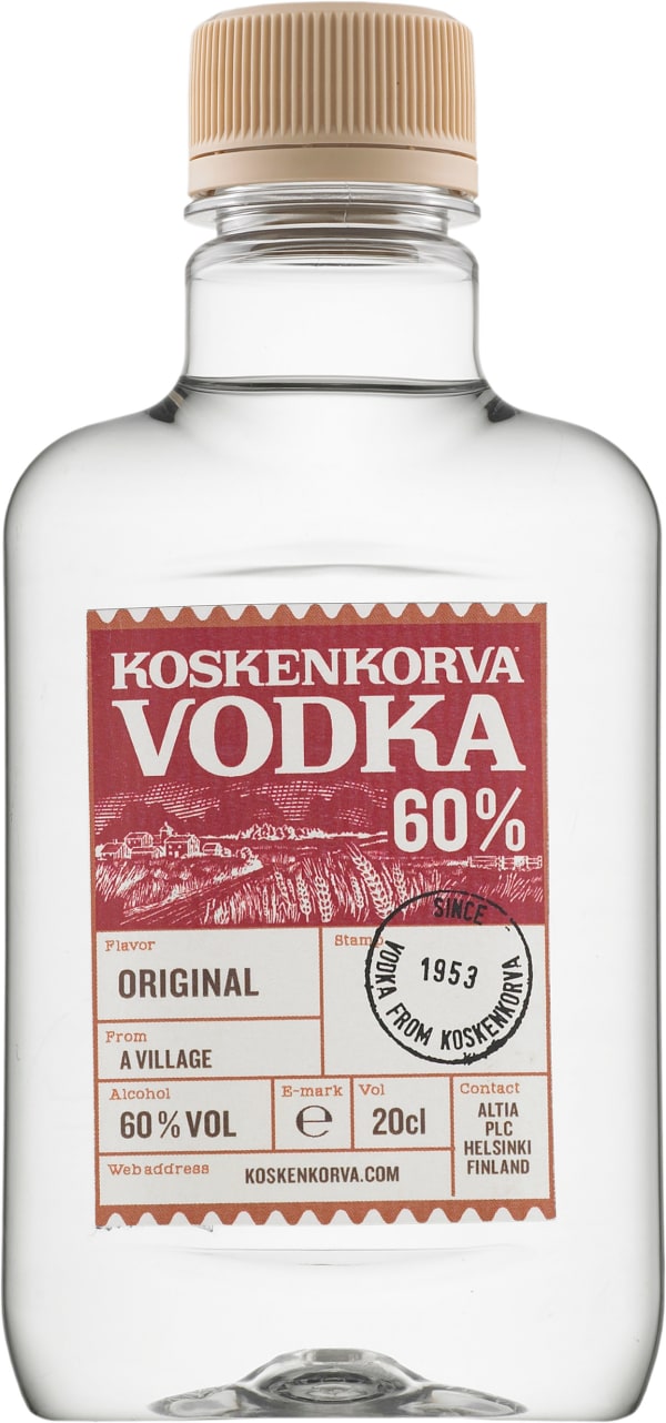 Koskenkorva Vodka 60 % plastflaska | Alko