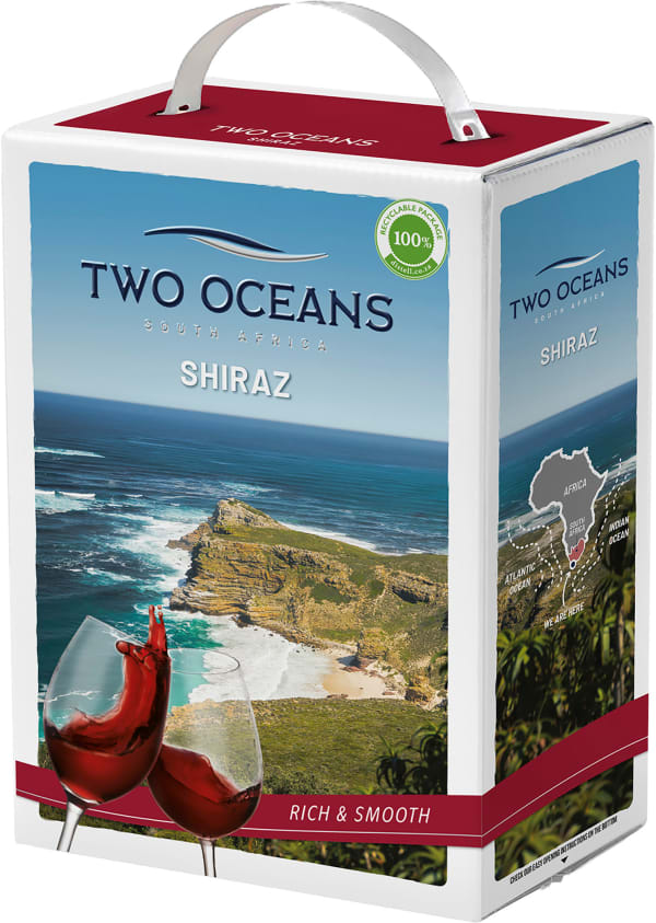 Two Oceans Shiraz 2022 bag-in-box | Alko