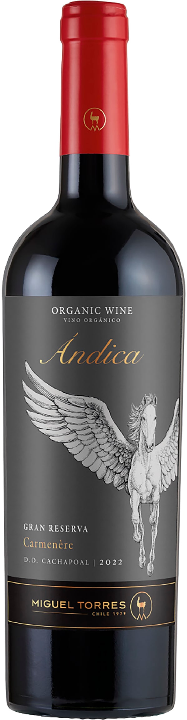 Miguel Torres Andica Gran Reserva Carmenère 2023 | Alko