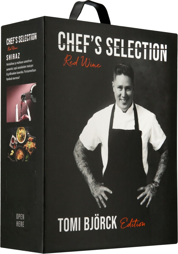 Chef's Selection Tomi Björck Edition Shiraz 2020 bag-in-box | Alko