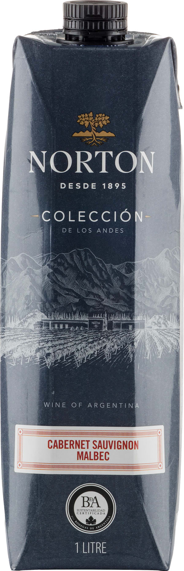 Norton Colección de los Andes Cabernet Sauvignon Malbec 2024 kartonkitölkki | Alko