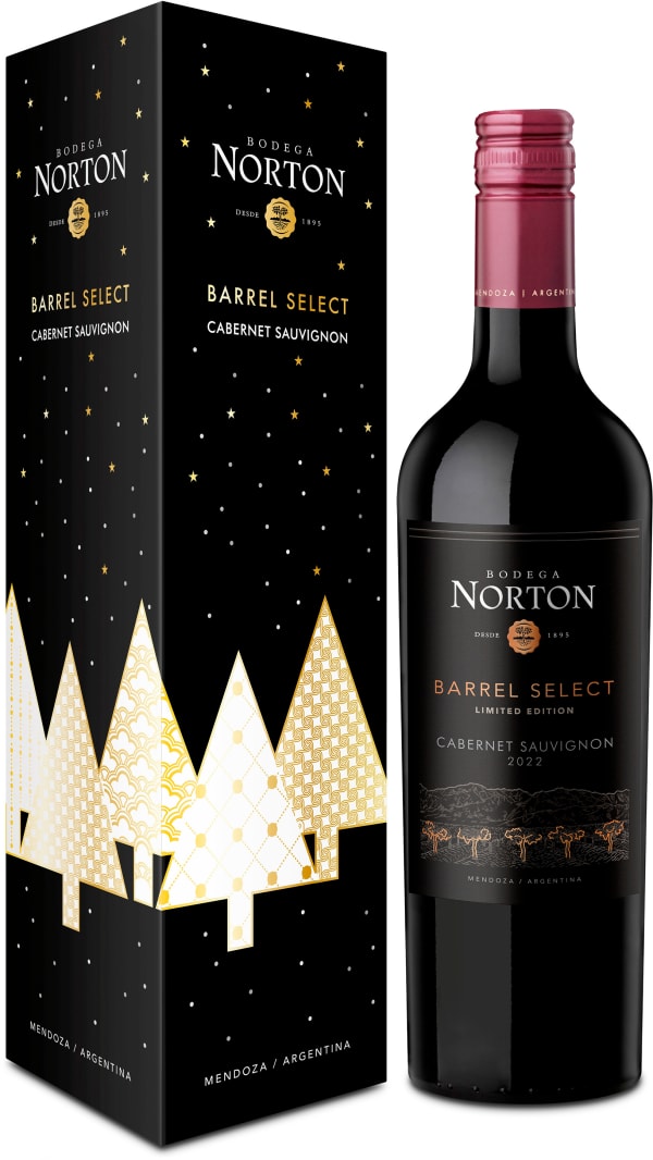 Norton Barrel Select Cabernet Sauvignon 2021 gift packaging | Alko
