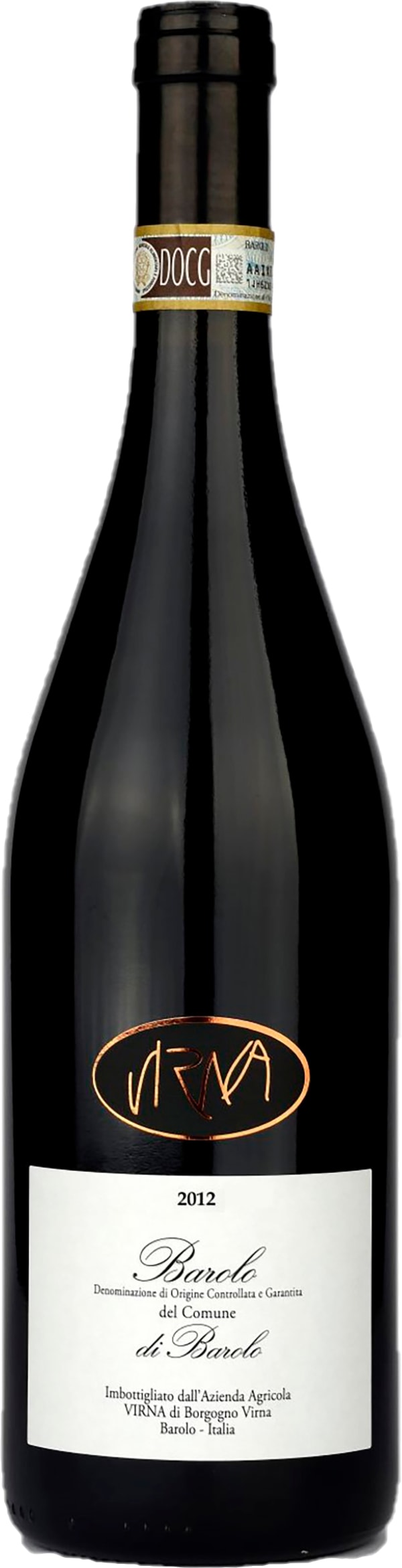 Virna Barolo del Comune di Barolo 2012 - Italia - Punaviinit | Alko