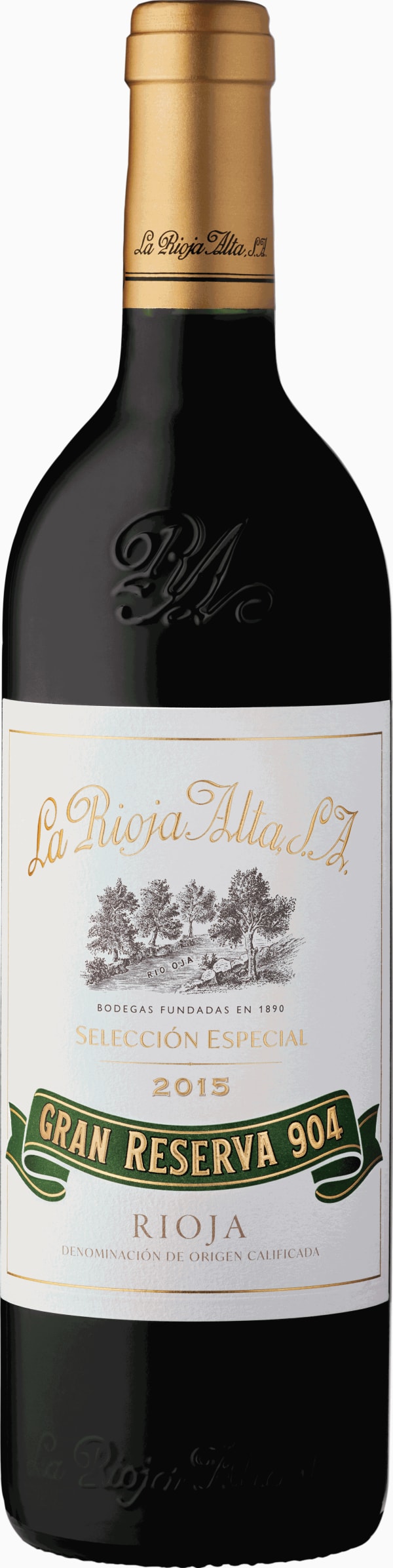 La Rioja Alta Gran Reserva 904 Selección Especial 2015 | Alko