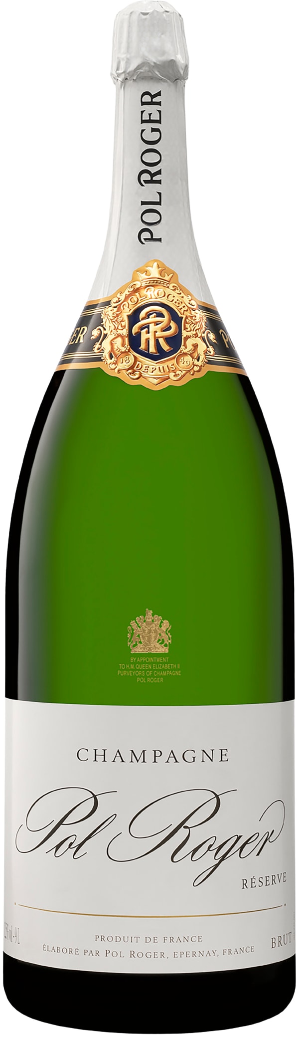 Pol Roger Réserve Champagne Brut, Salmanazar | Alko