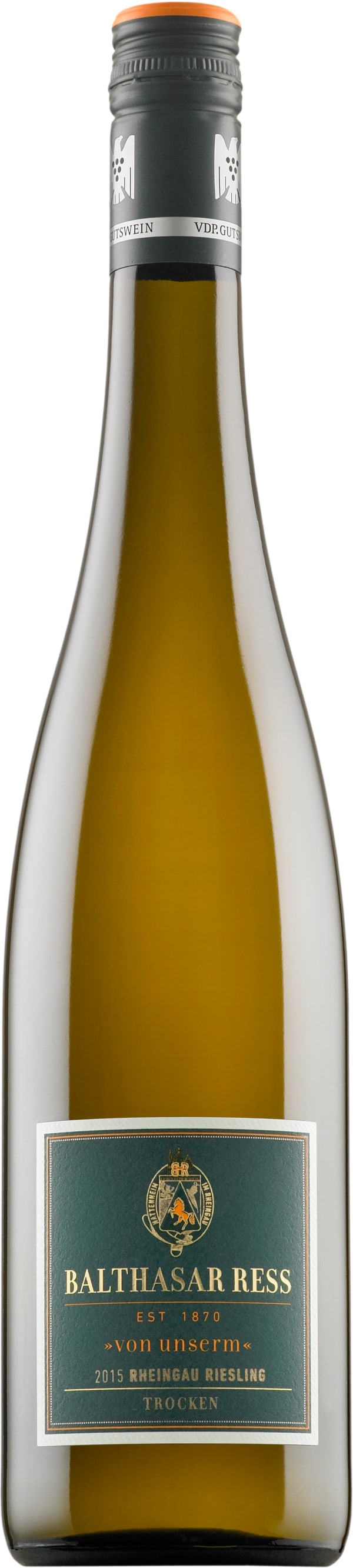 Balthasar Ress 'Von Unserm' Rheingau Riesling Trocken Organic 2019 | Alko