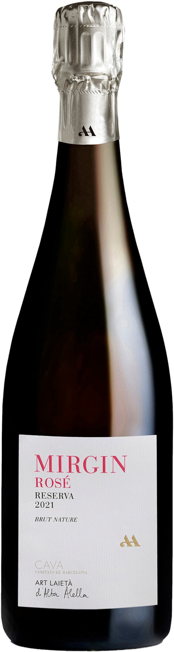 Alta Alella Mirgin Cava Reserva Brut Nature Rosé 2021 | Alko