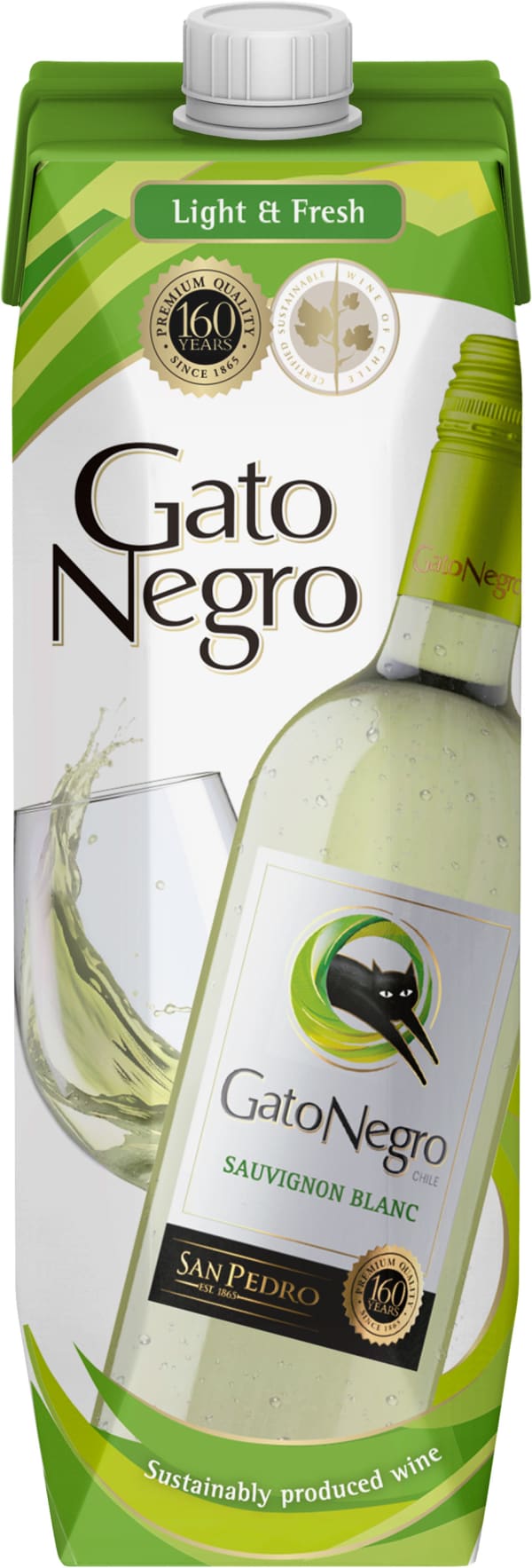 Gato Negro Sauvignon Blanc 2025 kartonkitölkki | Alko