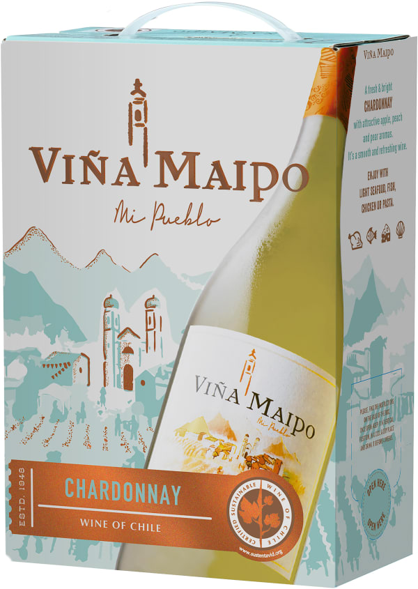 Viña Maipo Chardonnay 2023 bag-in-box | Alko