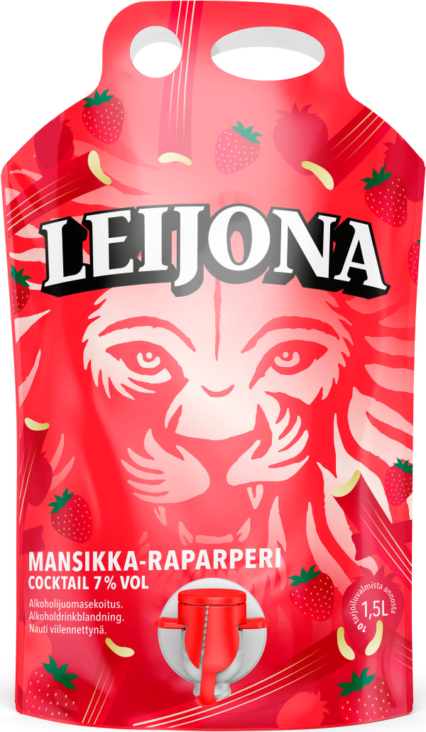 Leijona Mansikka-Raparperi Cocktail muu | Alko