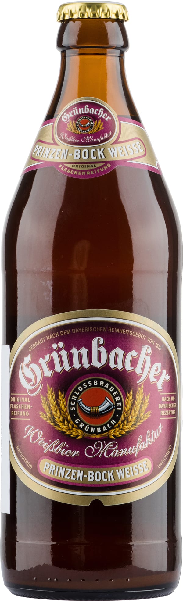 Grünbacher Prinzen-Bock Weisse | Alko
