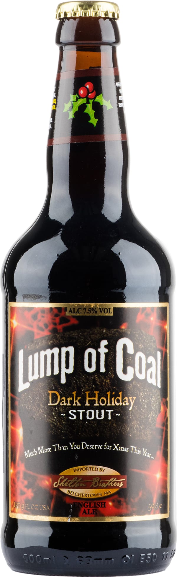 Ridgeway Lump Of Coal Dark Holiday Stout Alko