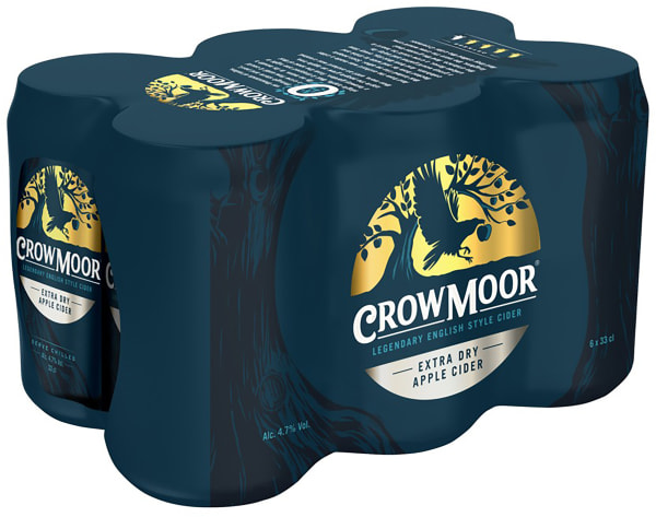 Crowmoor Extra Dry Apple Cider 6-pack tölkki | Alko
