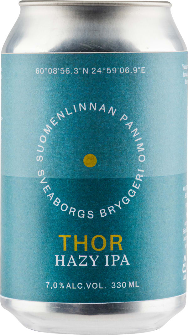 Suomenlinnan Thor Hazy IPA tölkki | Alko