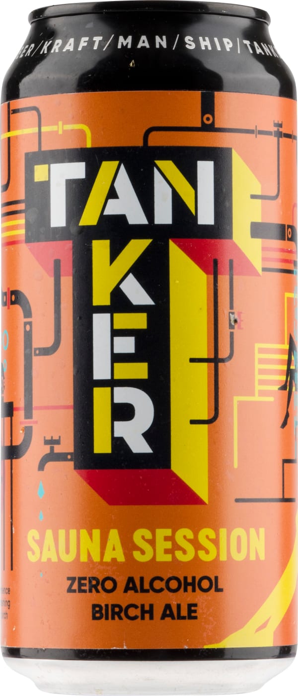Tanker Sauna Session Zero Alcohol Birch Ale can | Alko