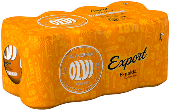Olvi Export A 8-pack can | Alko