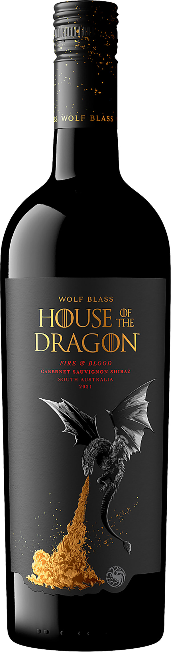 Wolf Blass House of The Dragon Fire & Blood Cabernet Sauvignon Shiraz ...