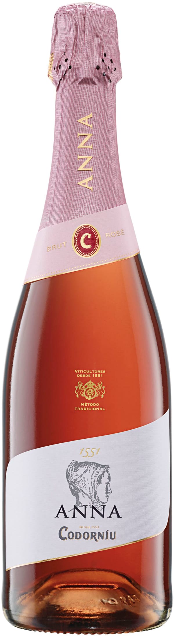 Anna de Codorníu Rosé Cava Brut - Spanien - Mousserande vin & champagne ...