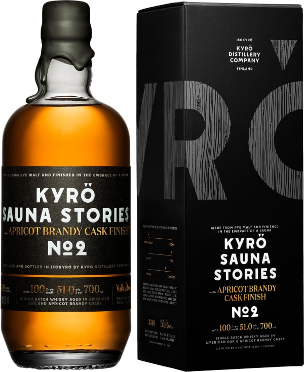 Kyrö Sauna Stories #2 Apricot Brandy Cask Finish | Alko