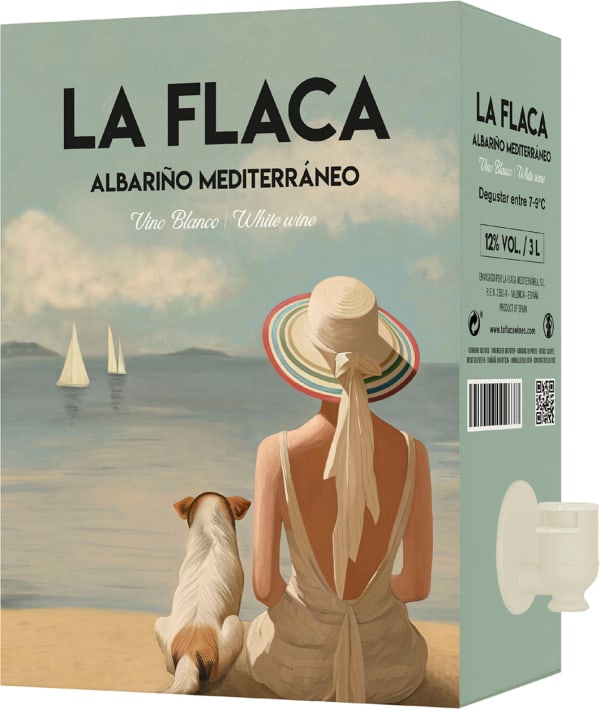 La Flaca Albariño Mediterráneo 2024 bag-in-box | Alko