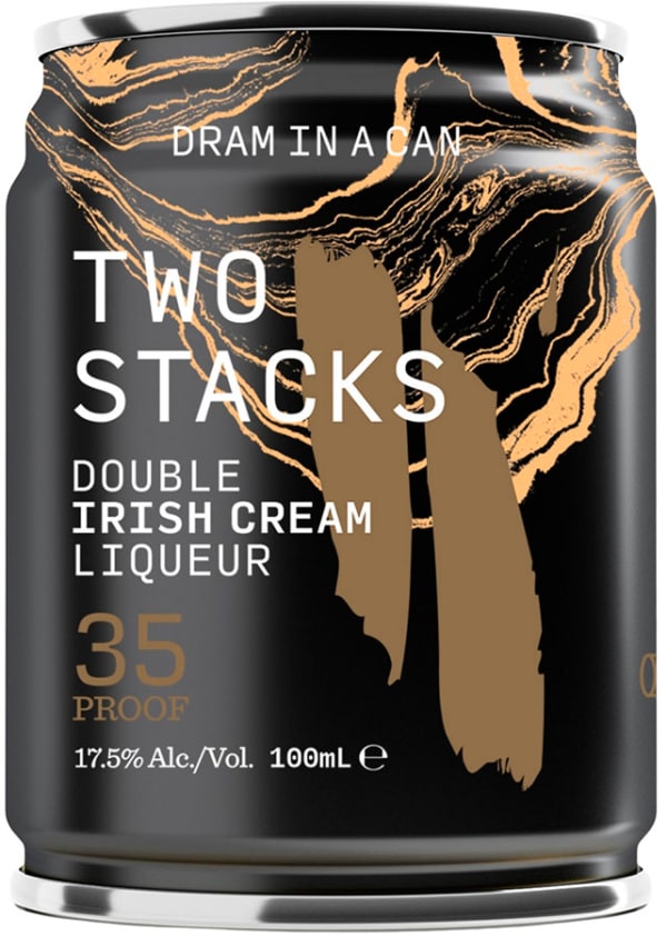 Two Stacks Double Irish Cream can - Northern Ireland - Cream liqueurs ...