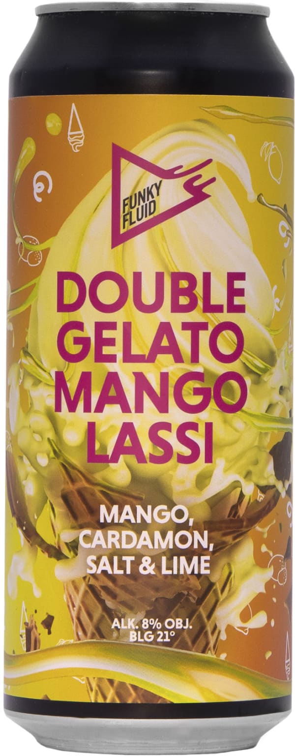 Funky Fluid Double Gelato Mango Lassi tölkki | Alko