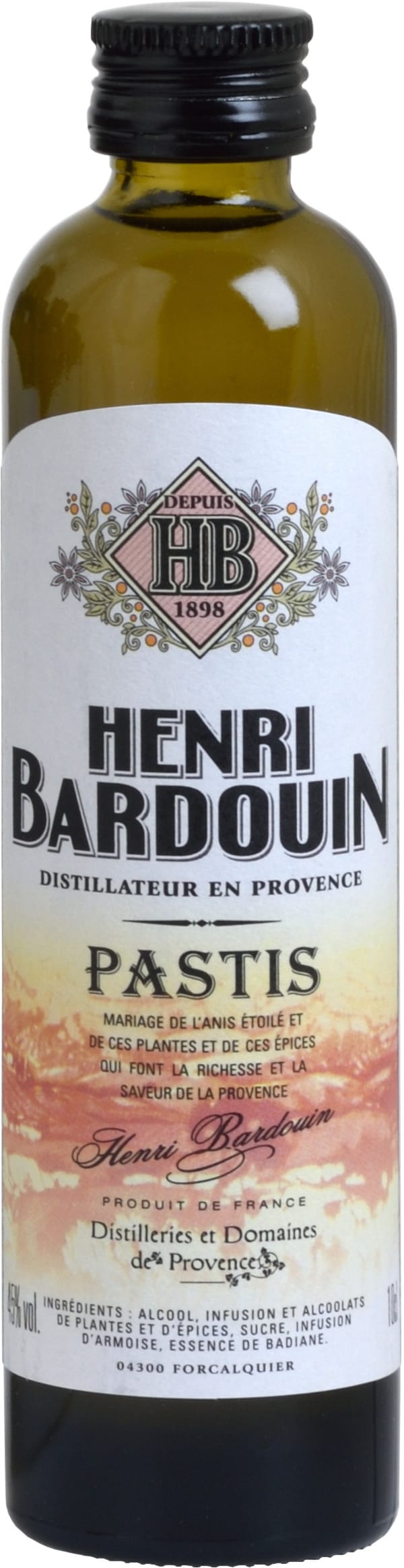 Henry Bardouin Grand Cru Pastis | Alko