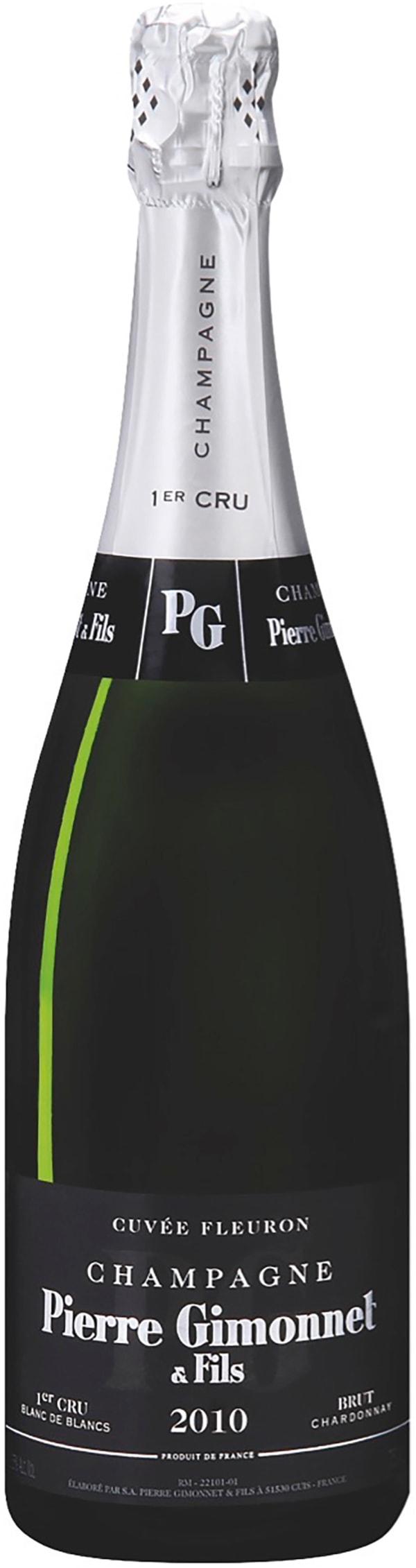 Fleuron 1er Cru Blanc de Blancs Champagne Brut 2015 | Alko