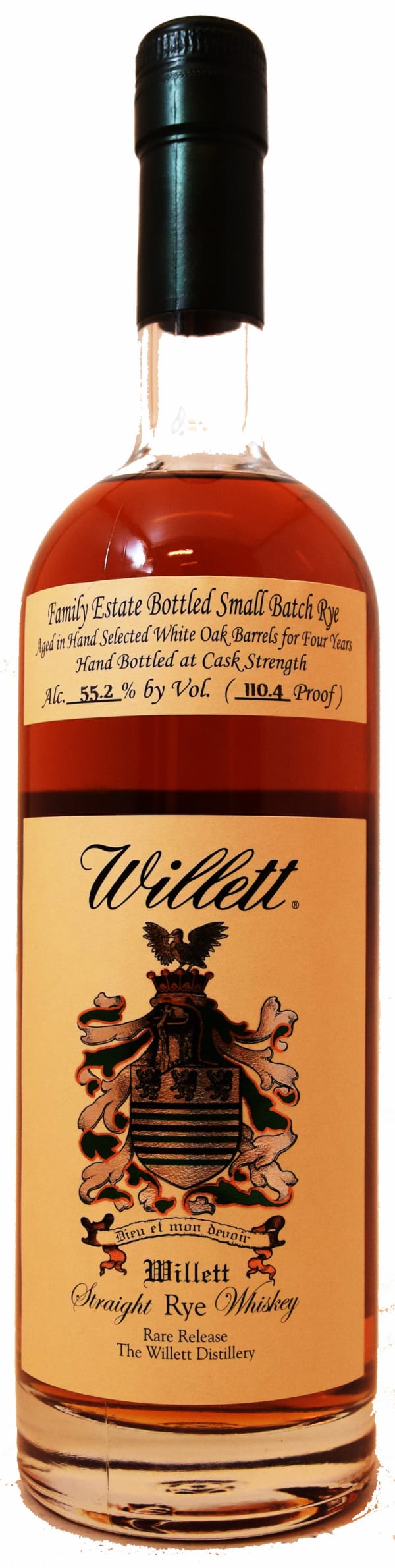 Willett Family Estate Bottled 4 Year Old Small Batch Rye | Alko