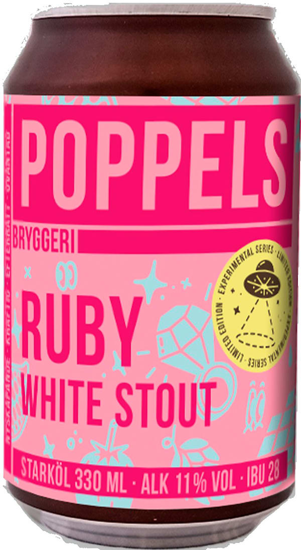 Poppels Ruby White Stout tölkki | Alko