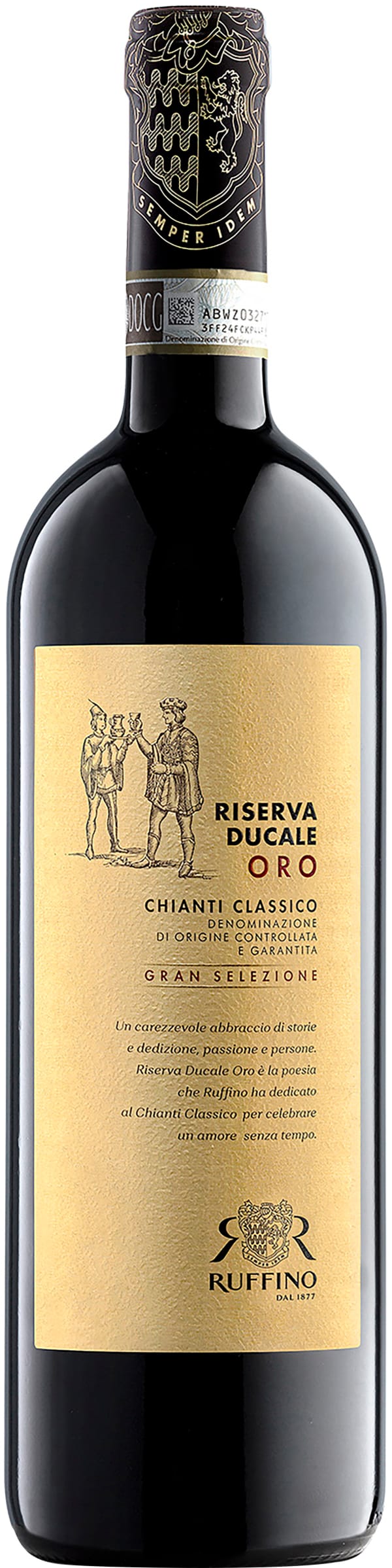 Ruffino Riserva Ducale Oro Chianti Classico Gran Selezione 2019 | Alko