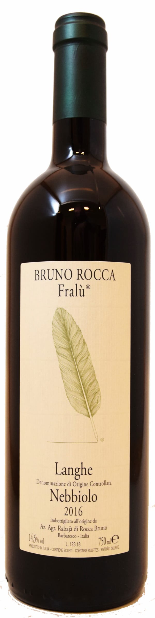 Bruno Rocca Fralu Nebbiolo 2019 | Alko
