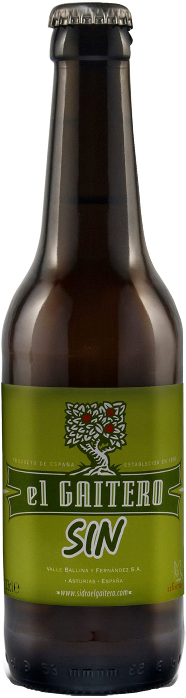 El Gaitero Sin Low Alcohol Cider - Spain - Cider | Alko
