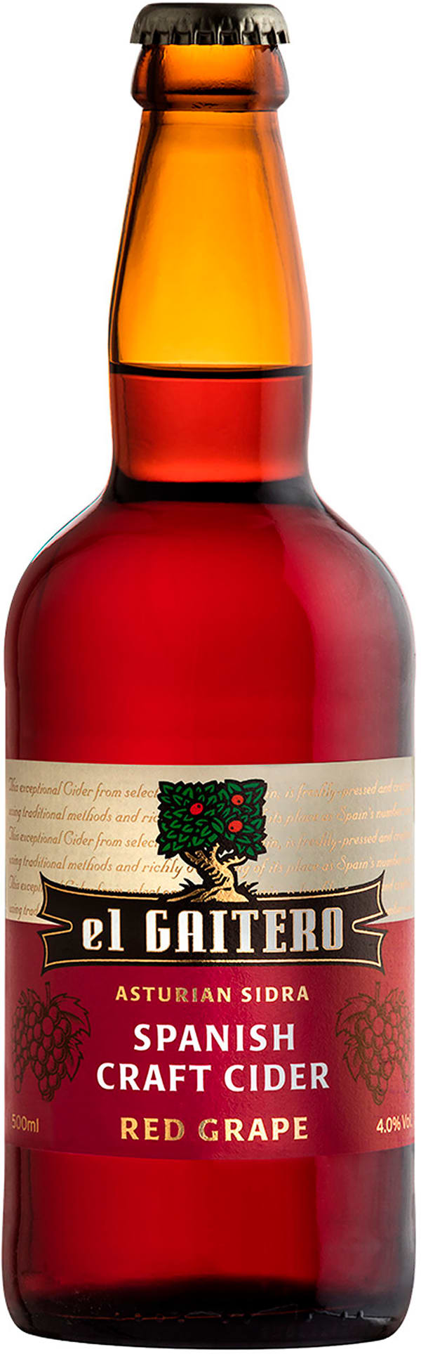 El Gaitero Red Grape Craft Cider | Alko