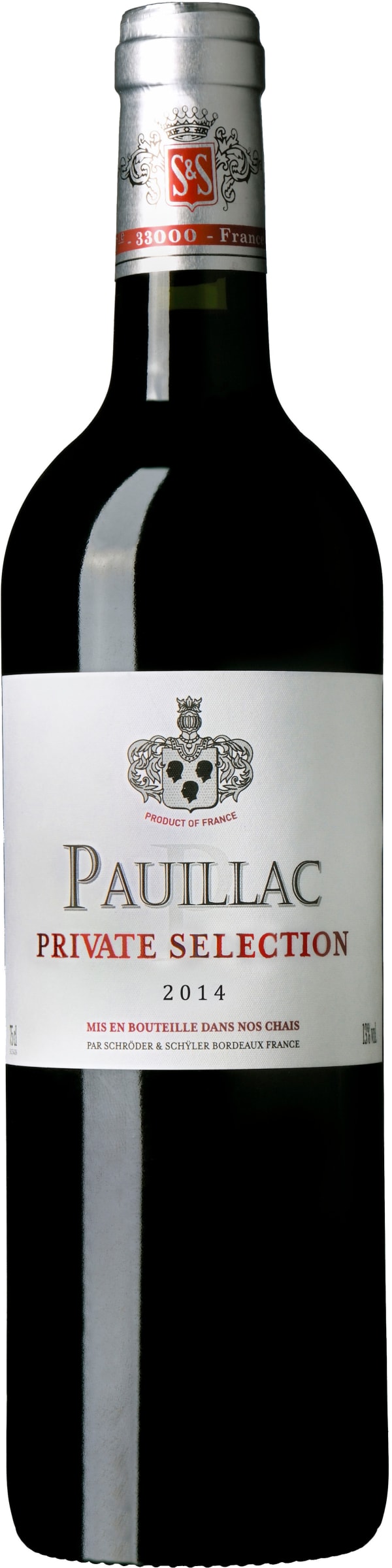 Schröder & Schÿler Private Selection Pauillac 2016 | Alko