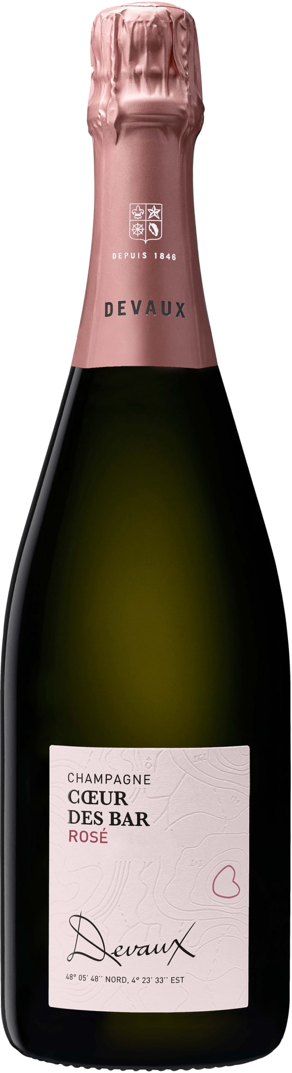 Devaux Cœur des Bar Rosé Champagne Brut | Alko