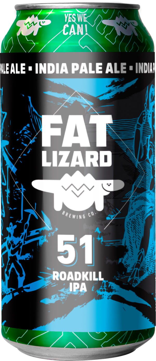 Fat Lizard 51 Roadkill IPA tölkki | Alko