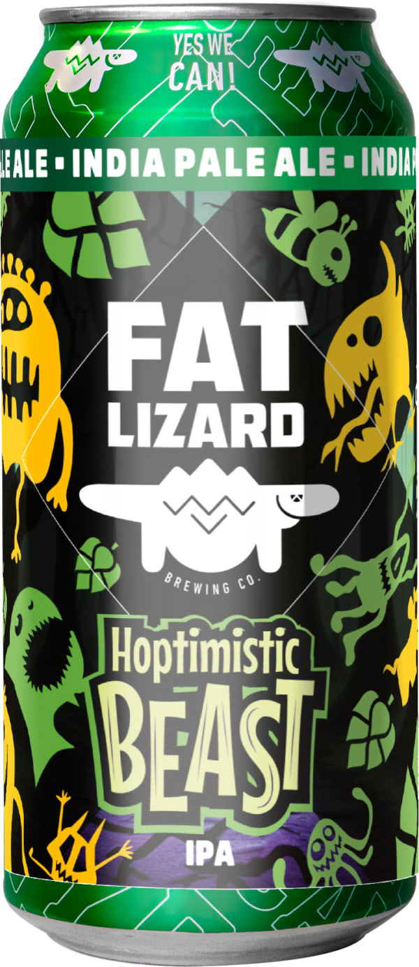 Fat Lizard Hoptimistic Beast IPA tölkki | Alko