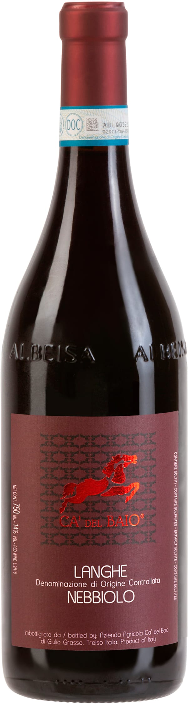 Ca'del Baio Langhe Nebbiolo 2023 | Alko