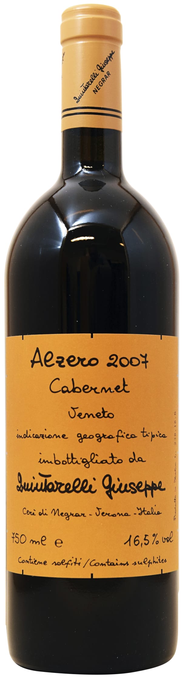 Giuseppe Quintarelli Alzero Cabernet 2007 - Punaviinit | Alko