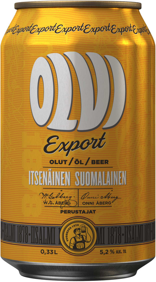 Olvi Export A can - Beer | Alko